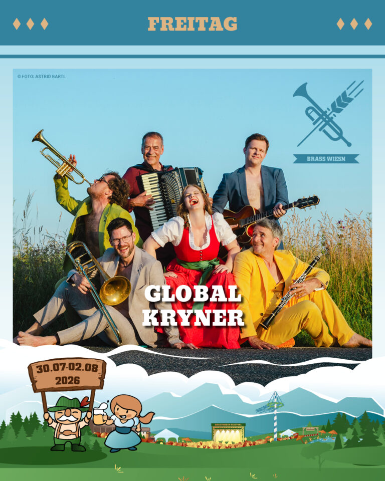 Brass Wiesn Programm 2026 – Line Up, Bands & Spielplan