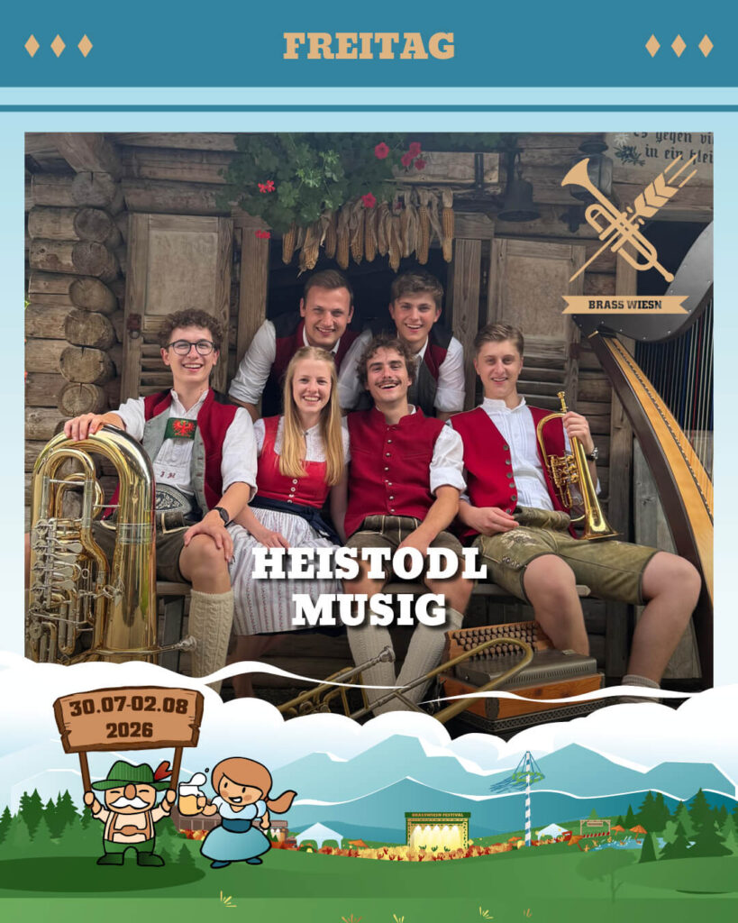 Brass Wiesn Programm 2026 – Line Up, Bands & Spielplan